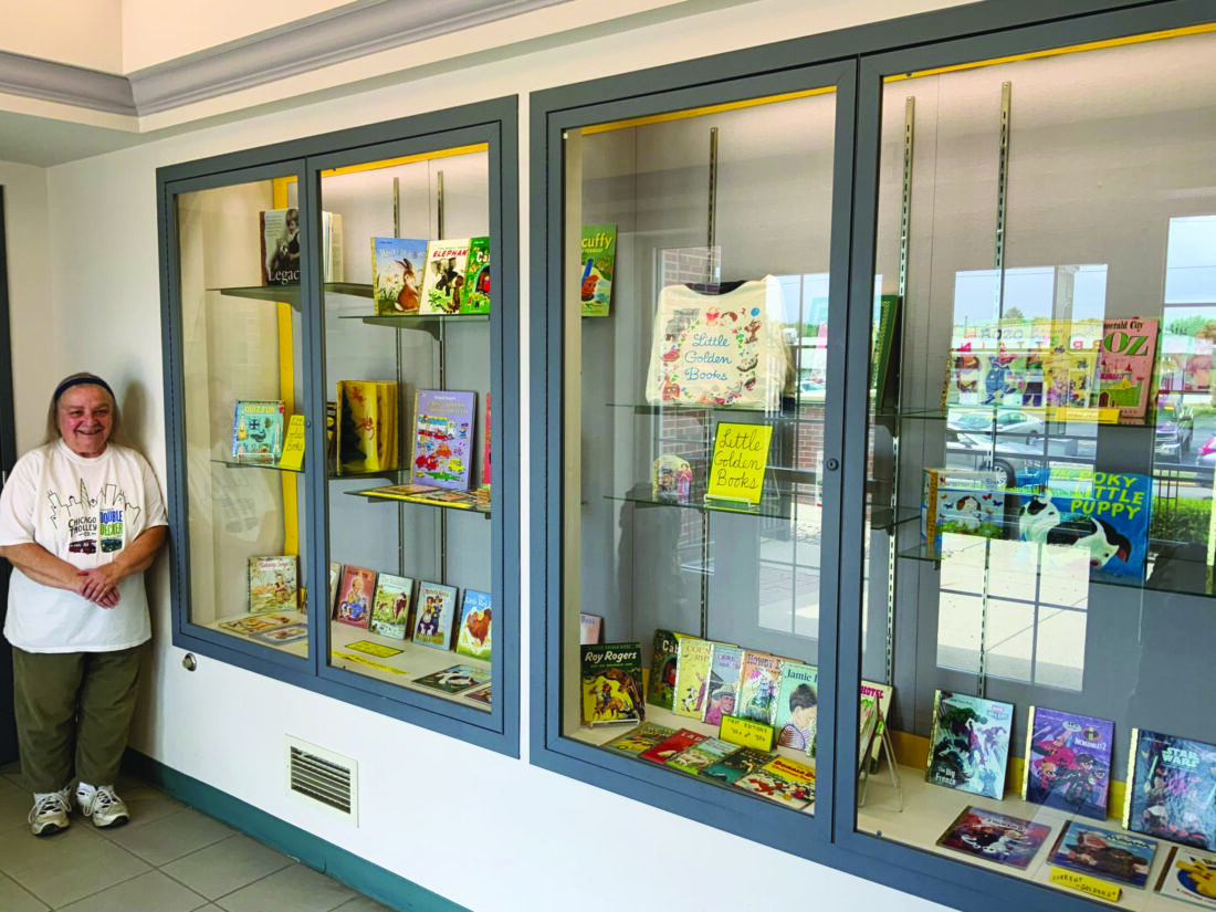 The Little Golden Books collection display at the EP Library | News ...